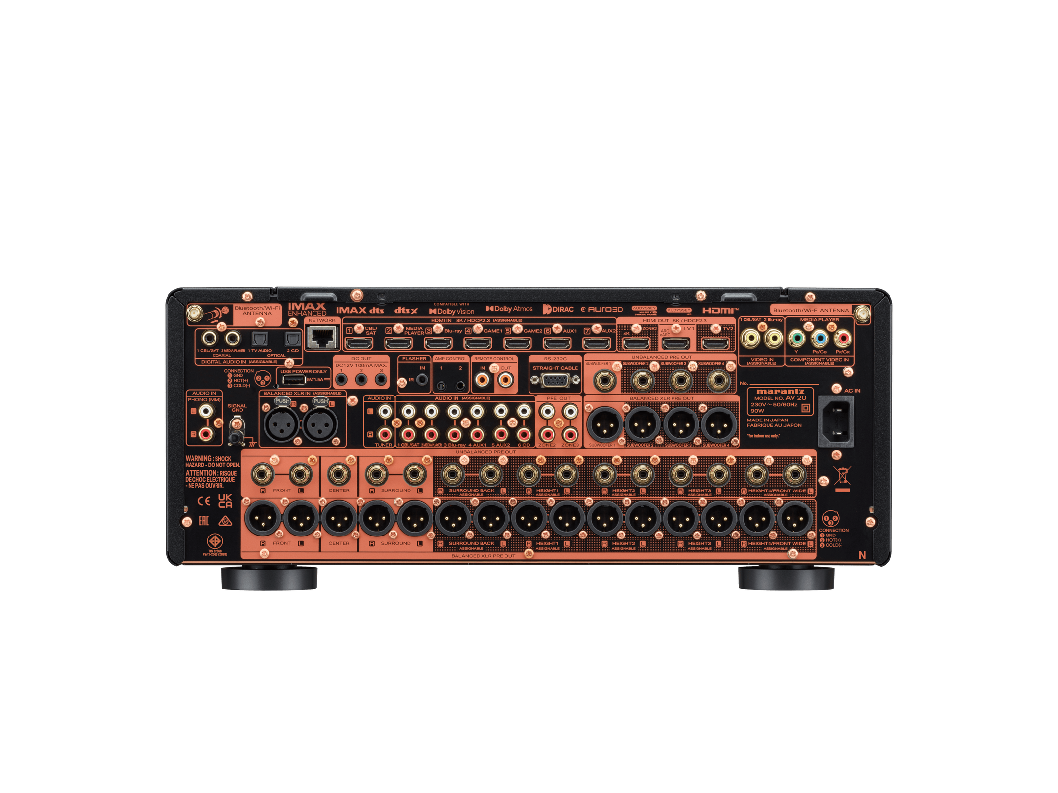 AV 20 - Reference 13.4 Channel Balanced AV Preamplifier and Powered by ...