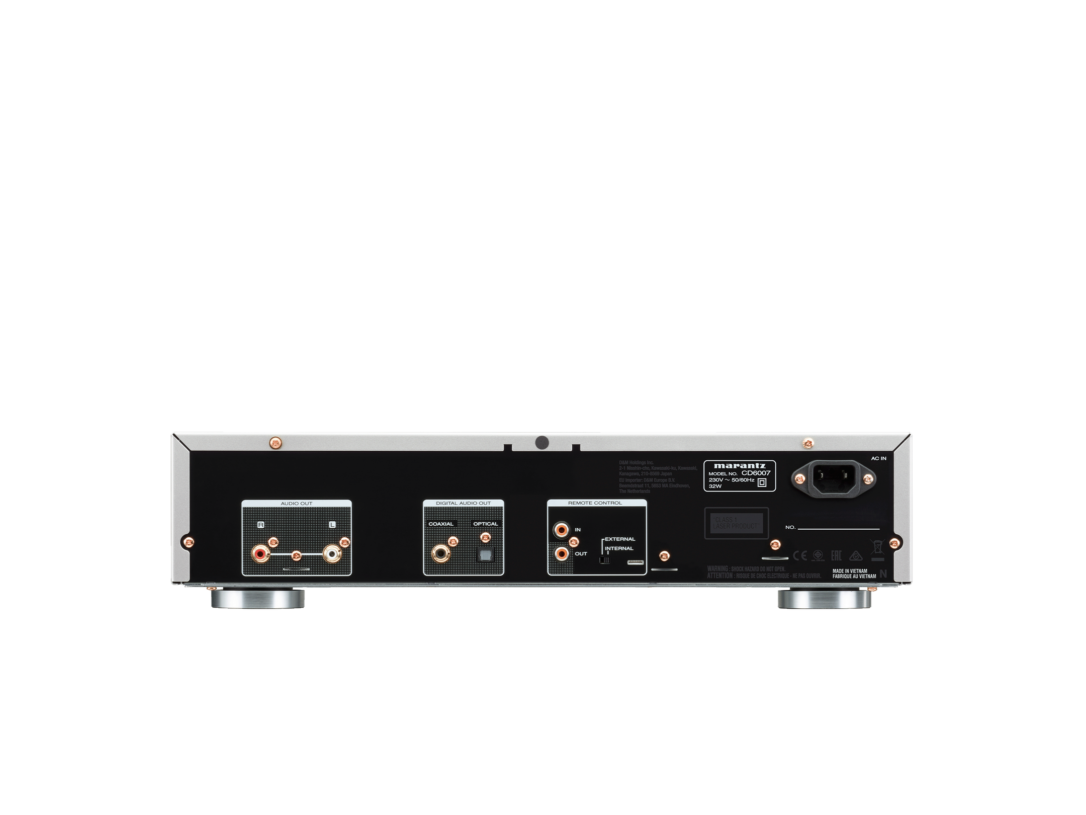 CD6007 - Slimline CD Player with Custom HDAM | Marantz - Global