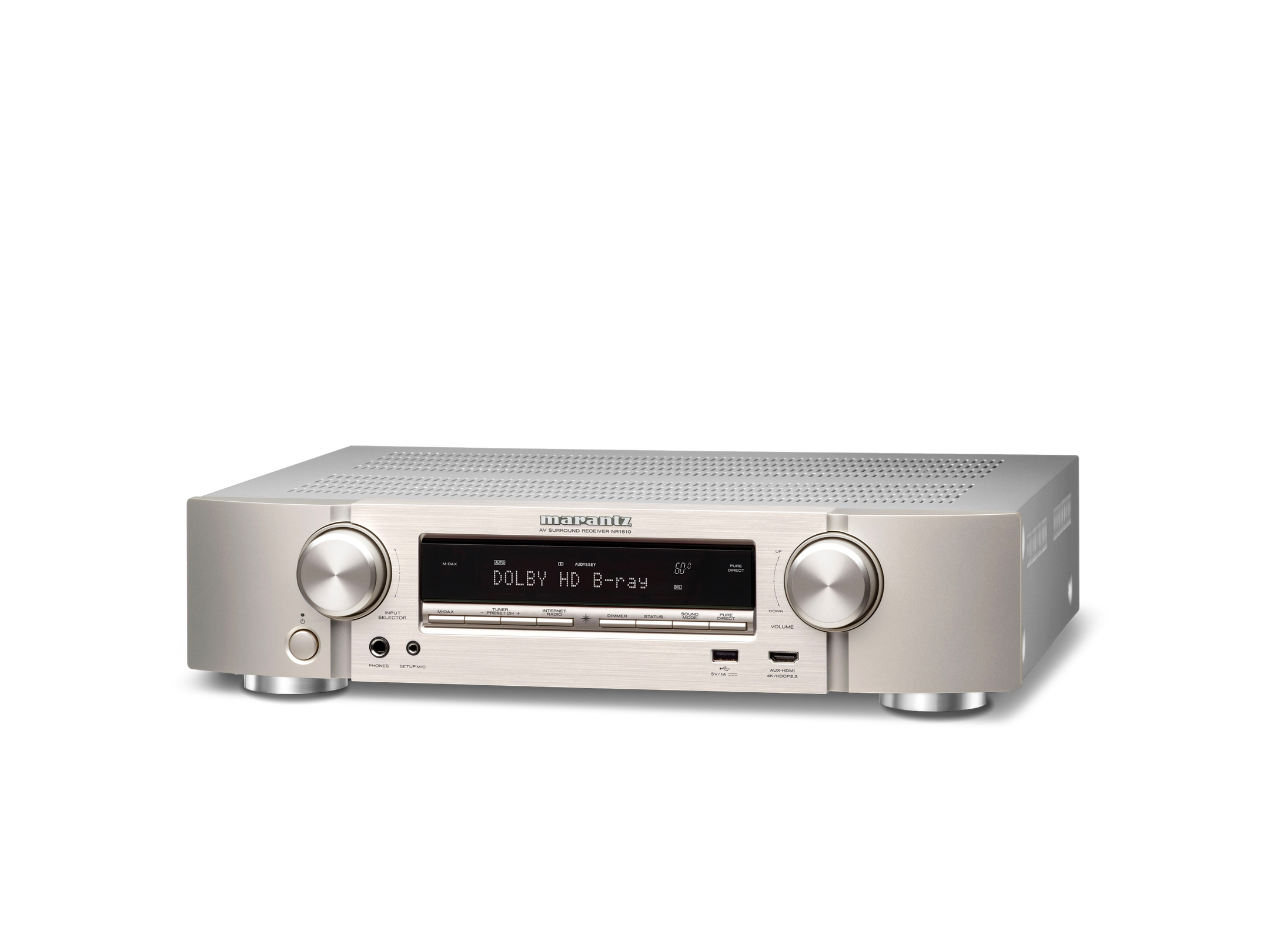 NR1510 - Slimline 5.2 Kanal AV-Receiver mit 50W, 4K und 6 HDMI ...