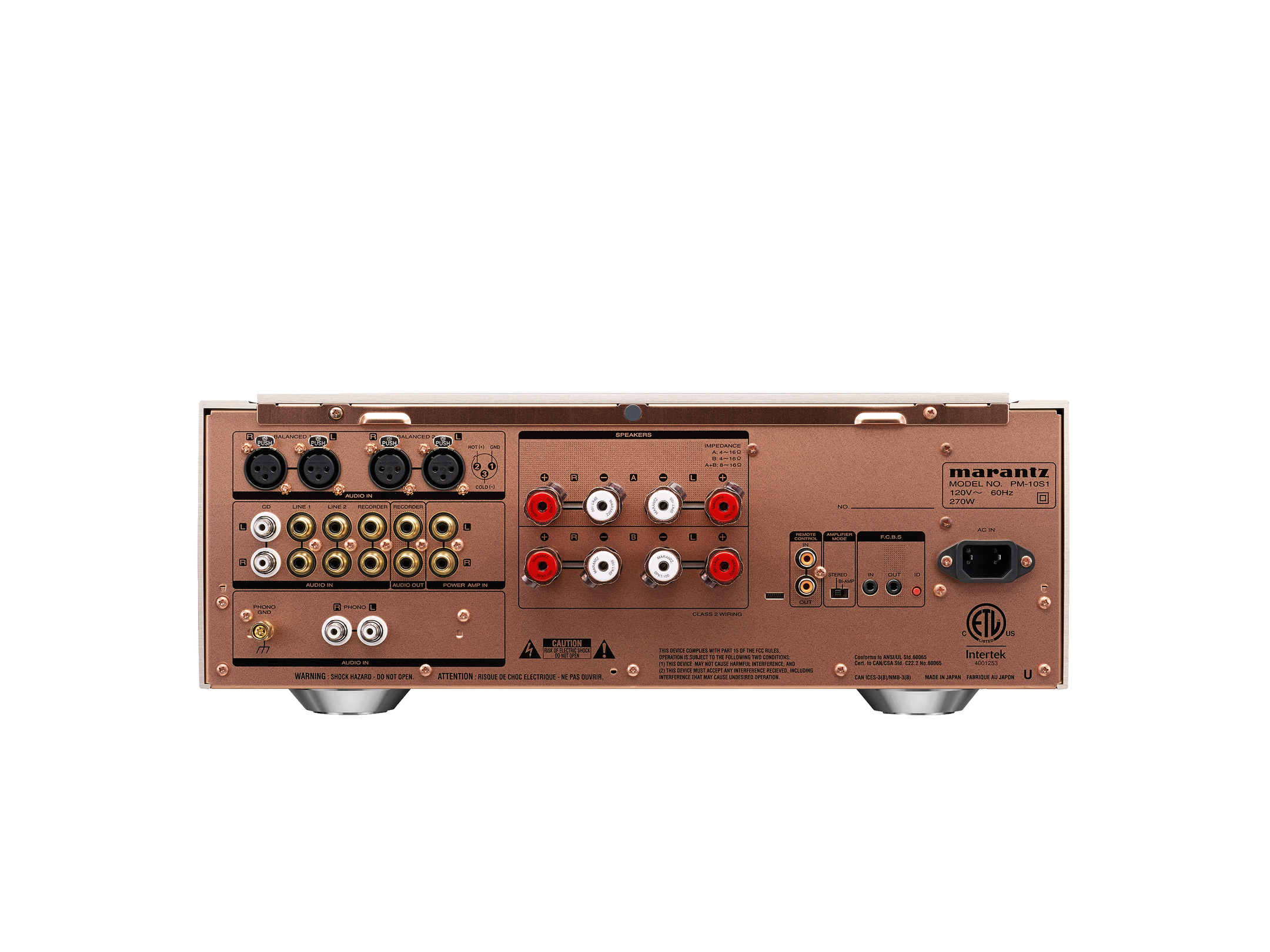 PM-10 - Reference Integrated Stereo Amplifier with 200W and Custom HDAM ...