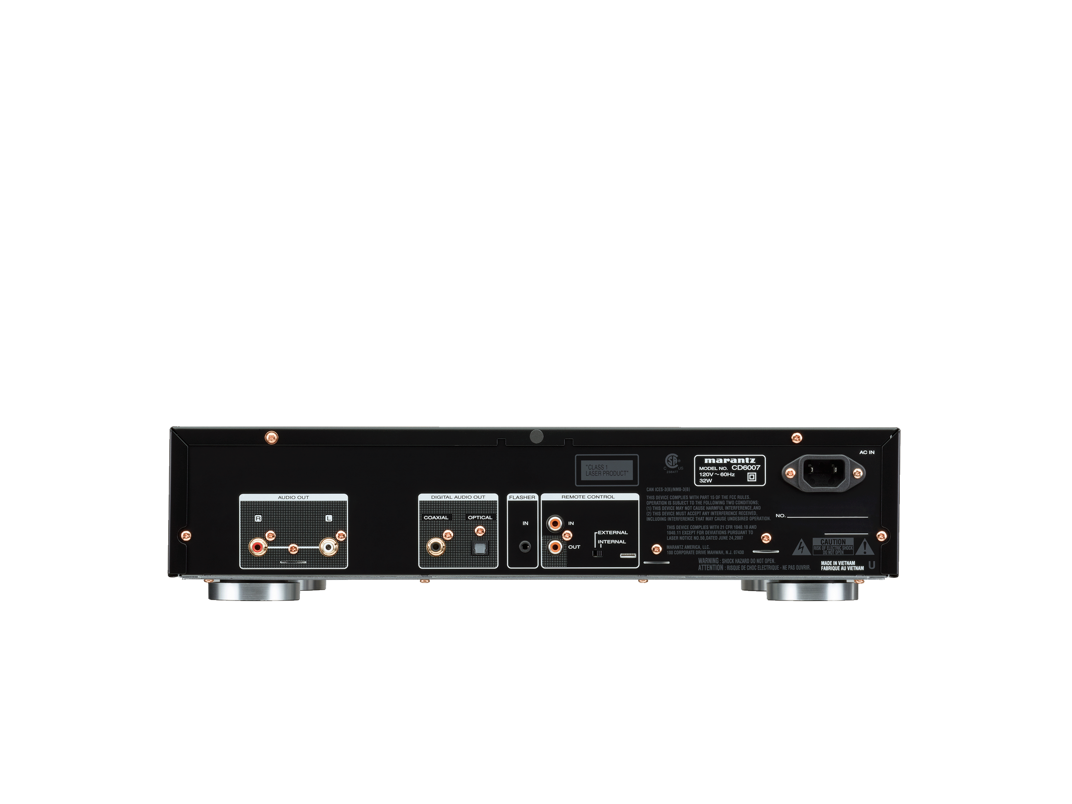 CD6007 - Slimline CD Player with Custom HDAM | Marantz - United States