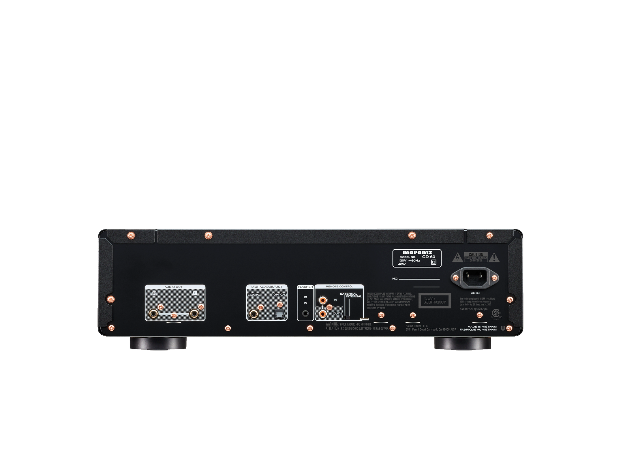 CD 60 - Premium CD Player with Modern Design and Custom HDAM | Marantz ...