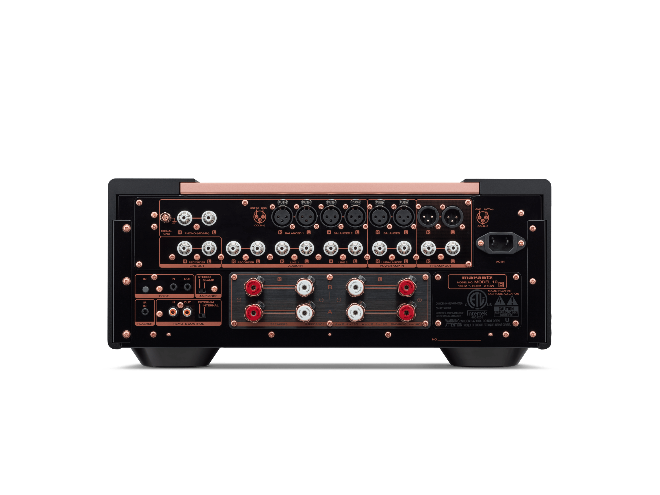 MODEL 10 - Reference Integrated Amplifier with 250W and All-New Marantz ...